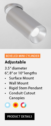 LED Cylinder Pendant and Sconce Lighting | USAI