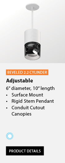 LED Cylinder Pendant and Sconce Lighting | USAI