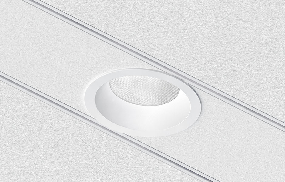 B4RDTZ-G1 | BeveLED 2.2 Basic Round LED Downlight for Armstrong 6 ...